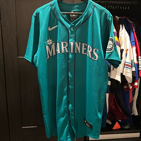 Nike MLB | Shirts | Seattle Mariners Nike Alternate Vapor Premier Elite ...